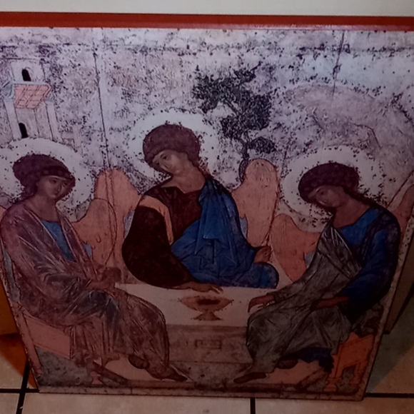 Dont Know | Wall Decor | The Holy Trinity Portrait | Poshmark